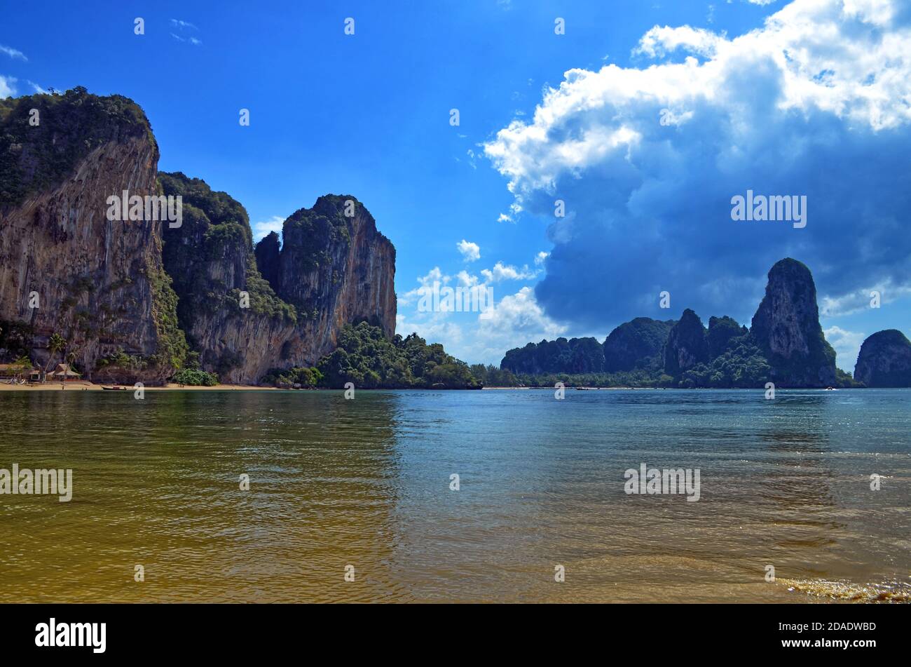Krabi, Thailand - View of Tonsai Bay Stock Photo - Alamy
