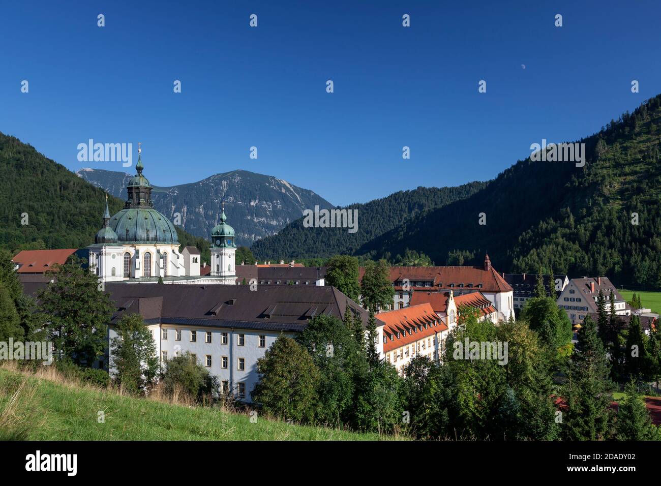 geography / travel, Germany, Bavaria, Ettal, monastery Ettal outside of ...