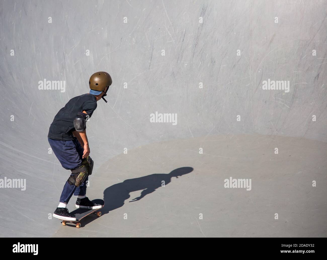Shot of a skating man Stock Photo - Alamy