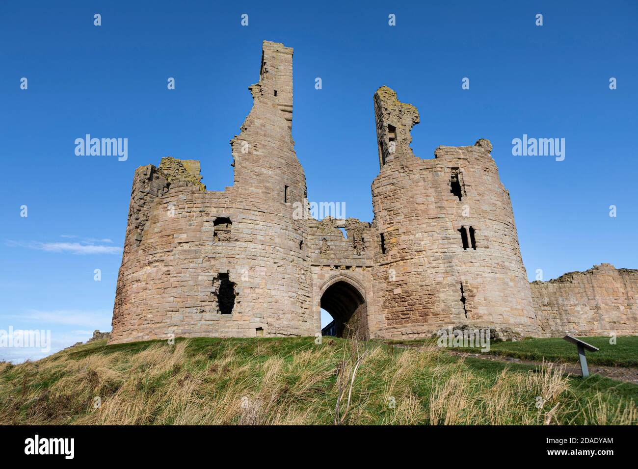 Dunstanburgh Castle, Craster, Northumberland Stock Photo - Alamy