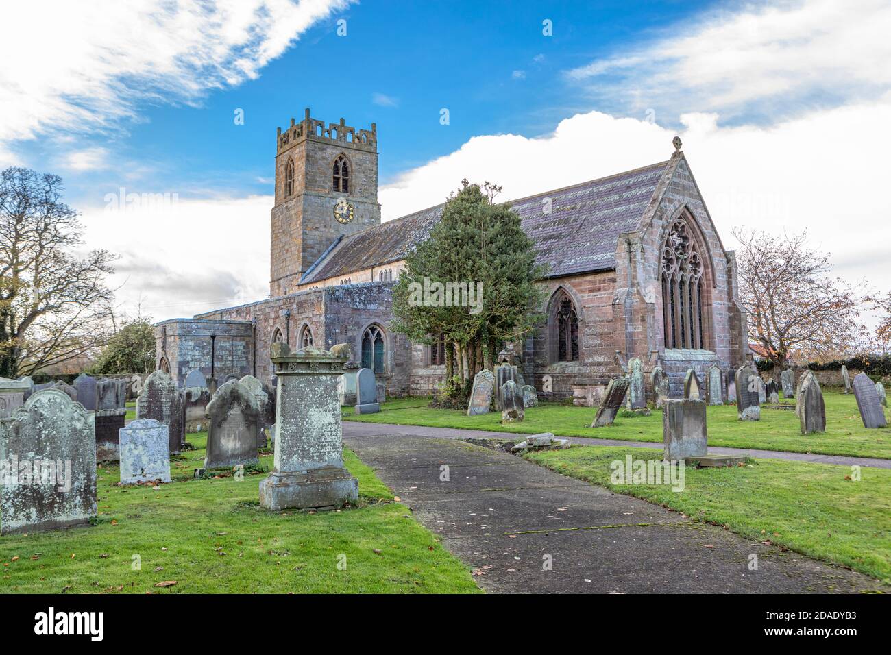Holy Trinity Church, Embleton, Northumberland Stock Photo - Alamy
