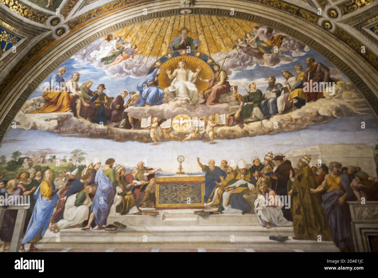 ROMA, ITALY - Jun 18, 2017: Renaissance Art. Rome, Vatican city. The ...