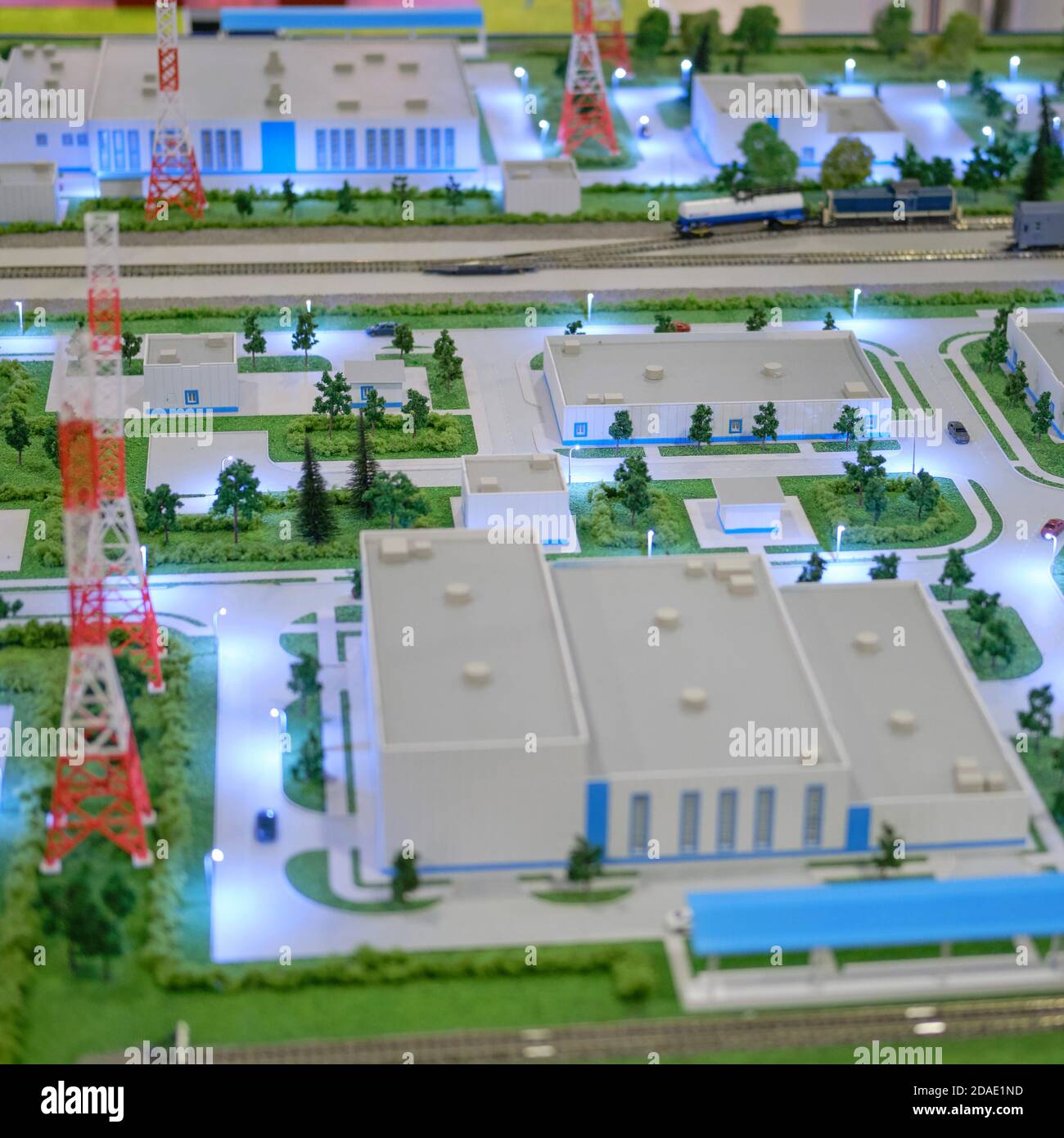 Layout of the Vostochny cosmodrome in the far East. Exhibition Days of ...