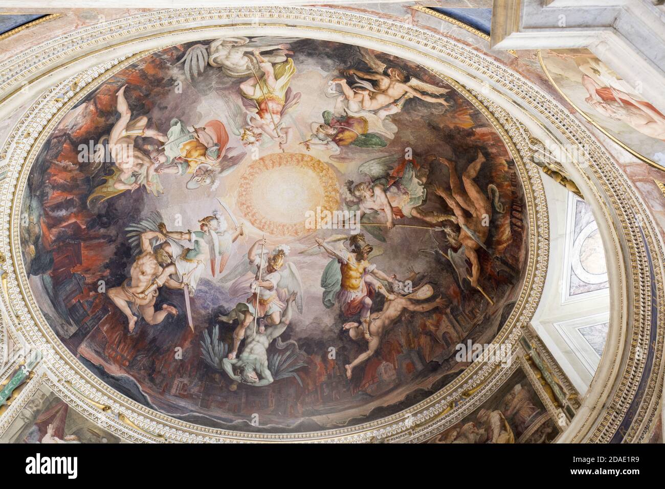 ROMA, ITALY - Jun 18, 2017: Renaissance Art. Rome, Vatican city. The ...