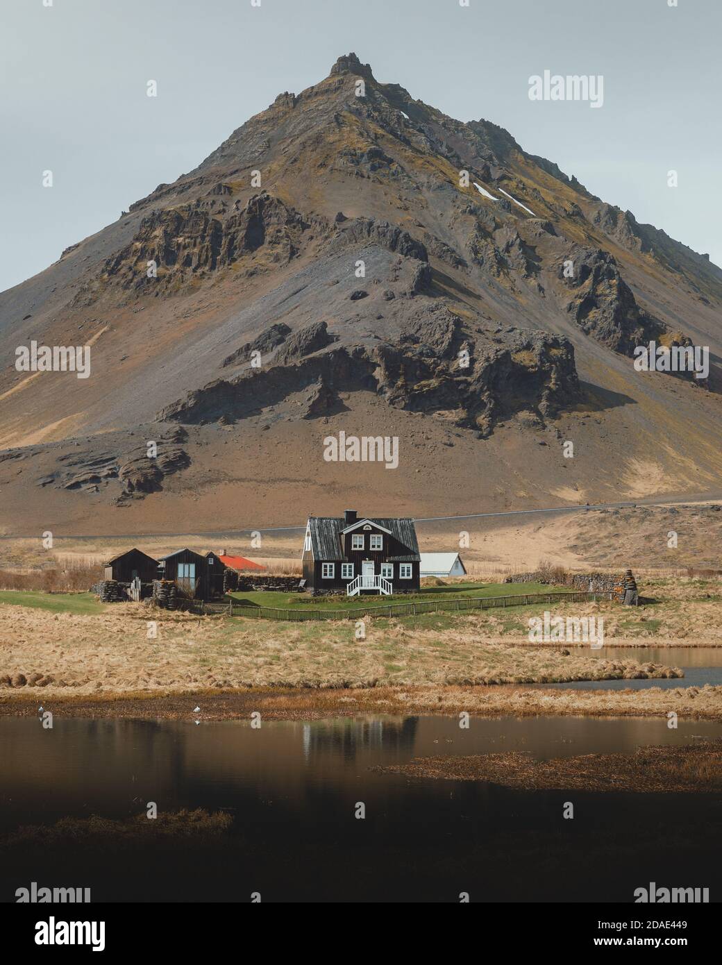 Living in Solitude in Iceland Stock Photo - Alamy