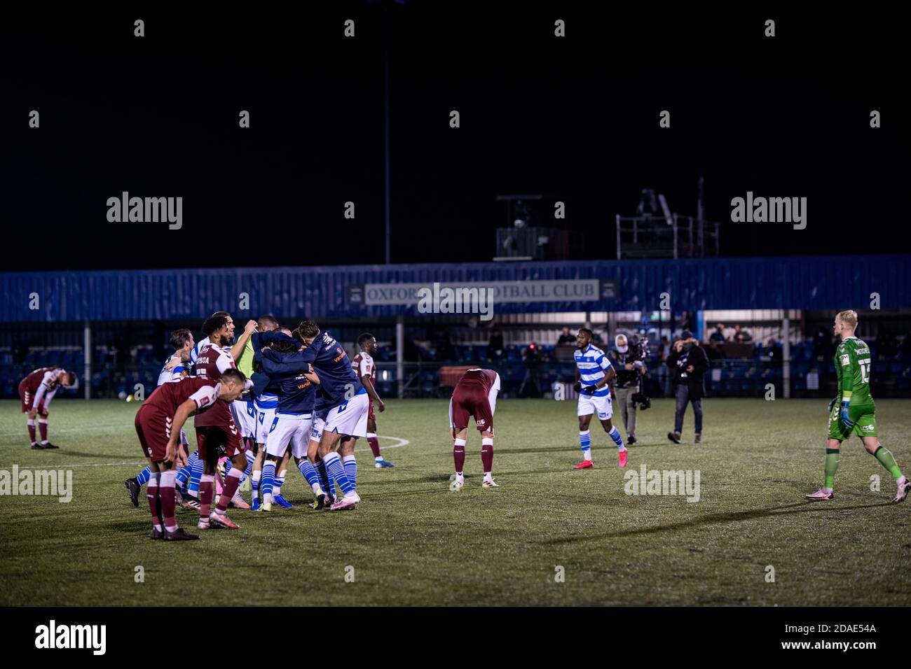 Oxford City 2 Northampton Town 1, 09/11/020. Court Place Farm, FA Cup ...