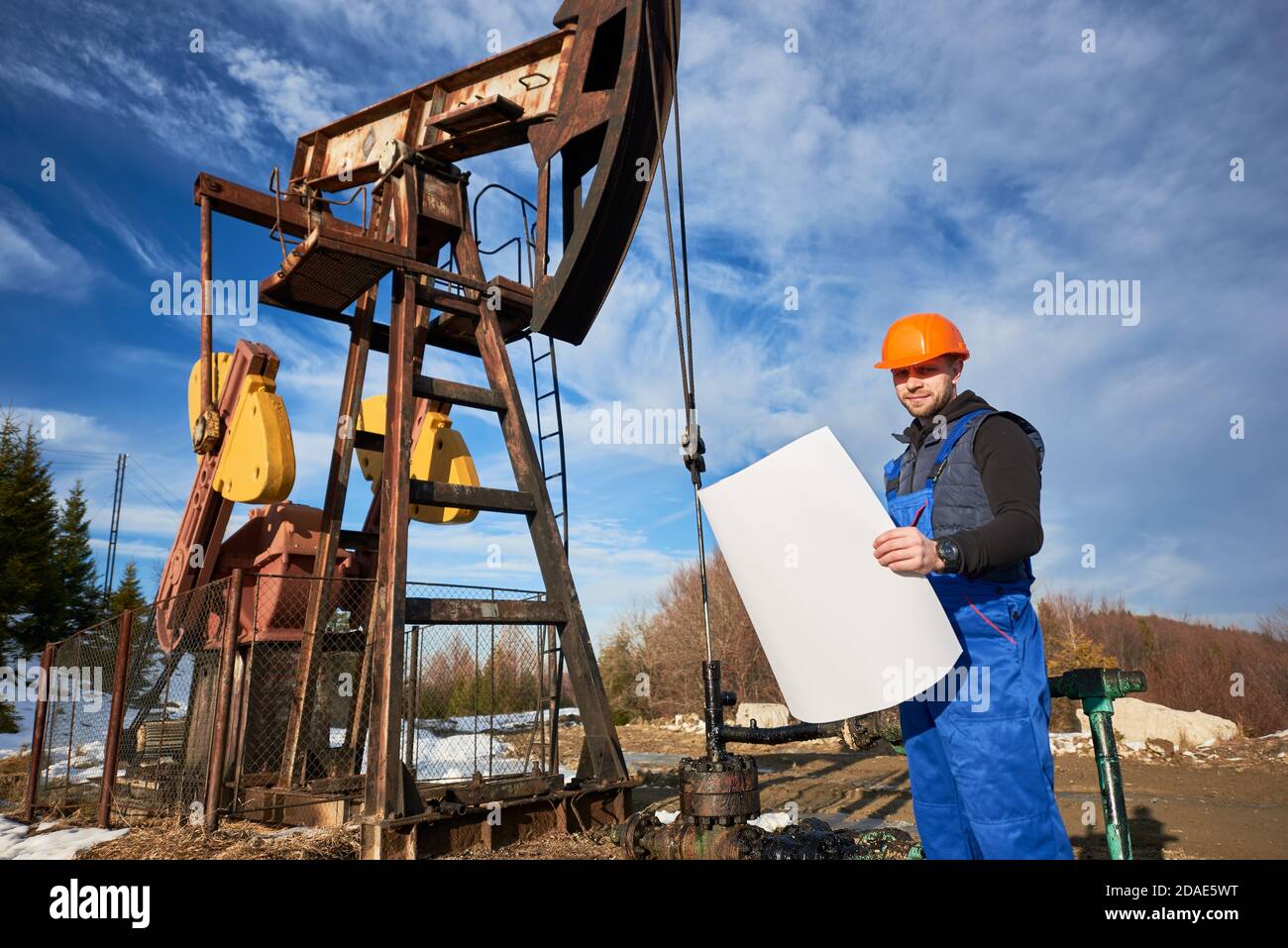 Oil Worker Uniform