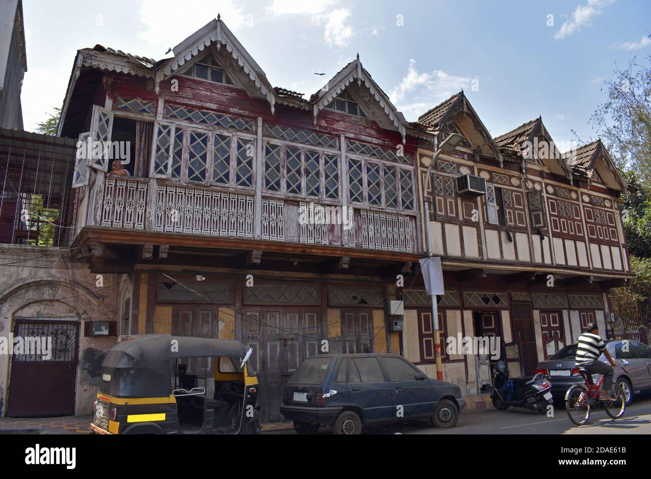 Architectural and old two story houses of Zoroastrians - near Komra ...