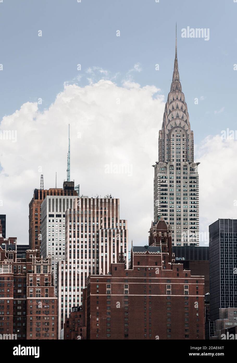 NEW YORK, USA - Apr 27, 2016: Chrysler Building. The Chrysler Building ...
