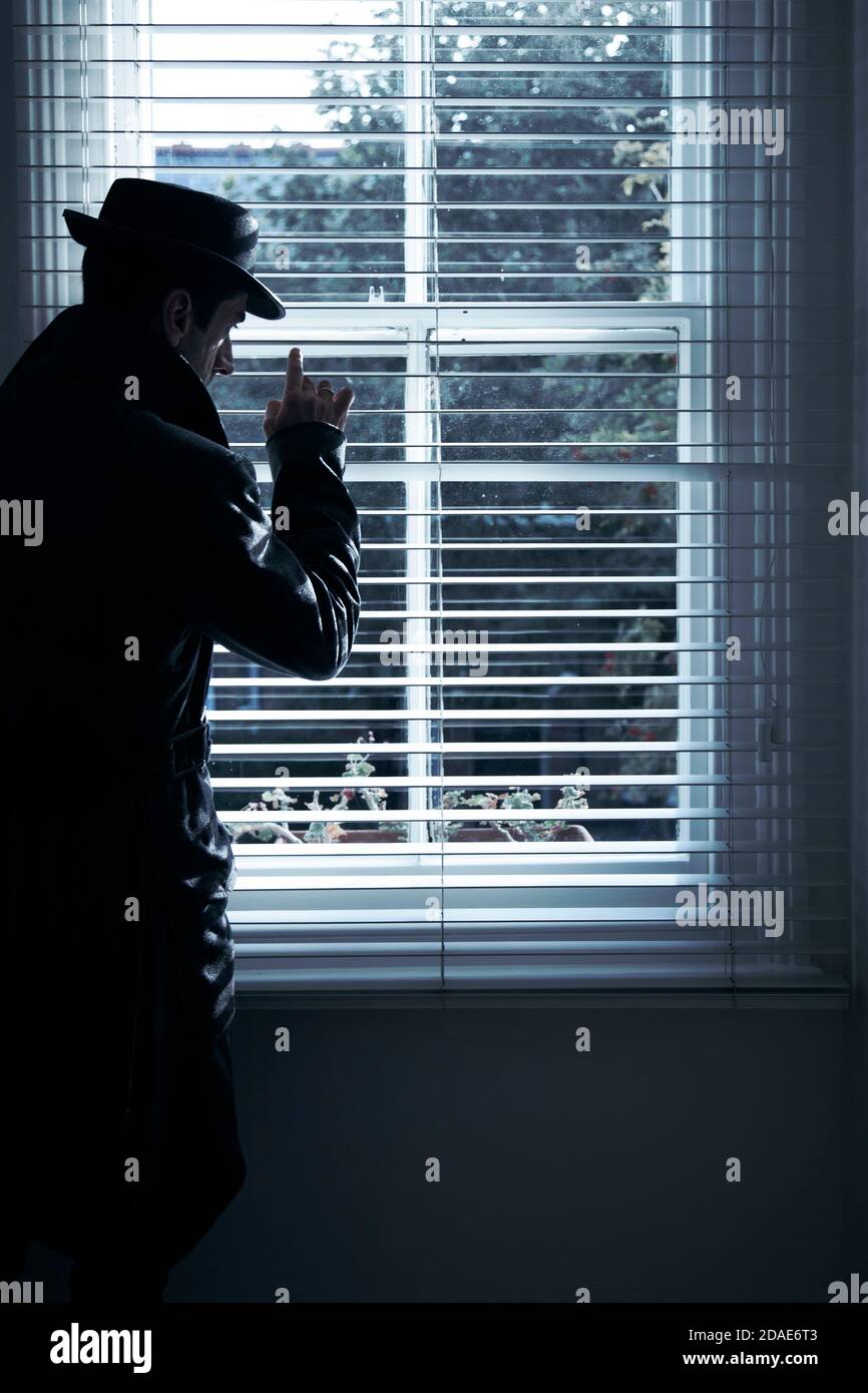 Peering in window hi-res stock photography and images - Alamy