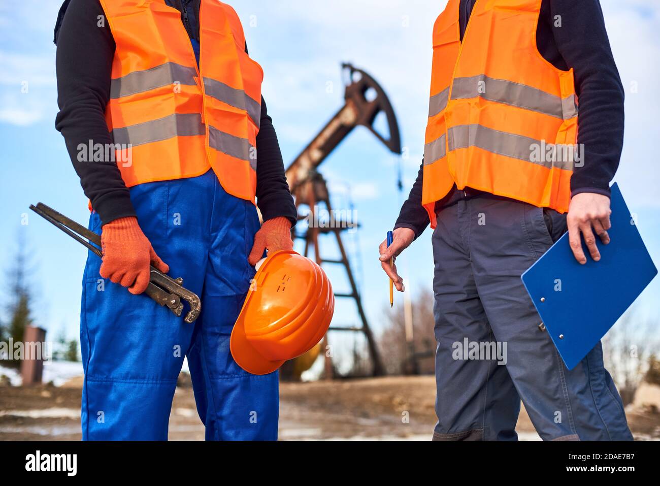 Pump operators hi-res stock photography and images - Alamy