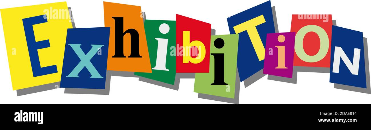 Exhibition in Stock Vector Images - Alamy