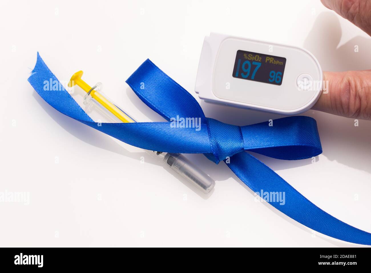 The process of measuring the level of oxygen in the blood. Concept. A ...