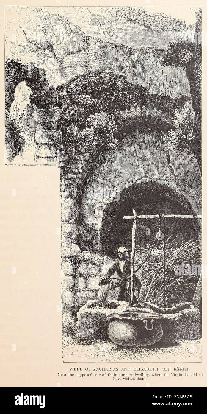 Well of Zacharias and Elisabeth Ain Karim [Ein Karem], Near the ...