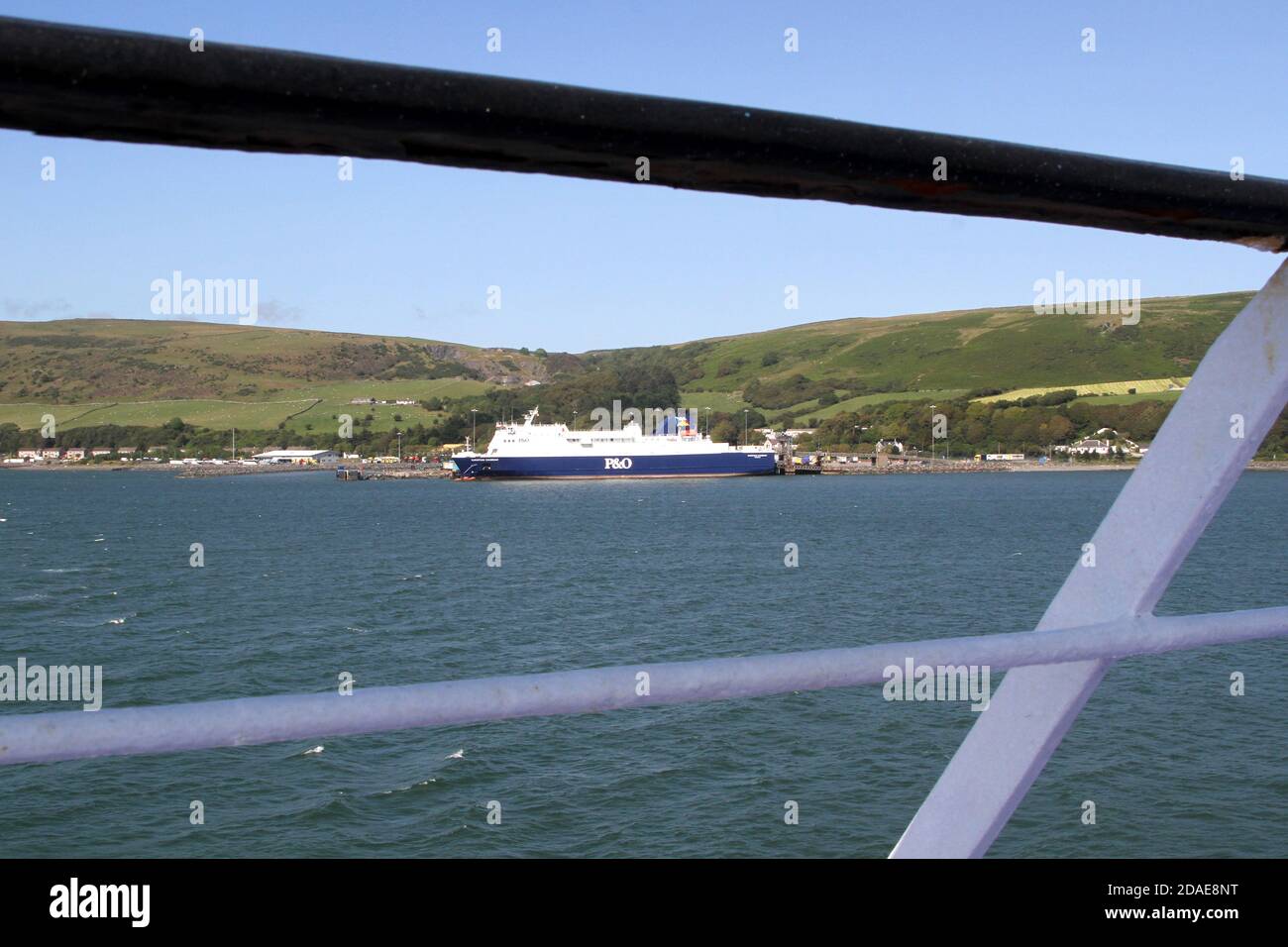 Loch Ryan, Dumfries and Galloway, Scotland, UK. View of Ayrshire from ...