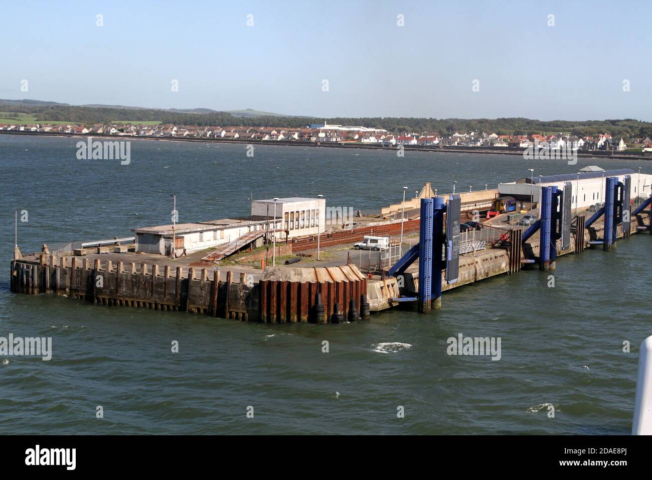 Stranraer Harbour, Stranraer, Dumfries and Galloway, Scotland, UK, The ...