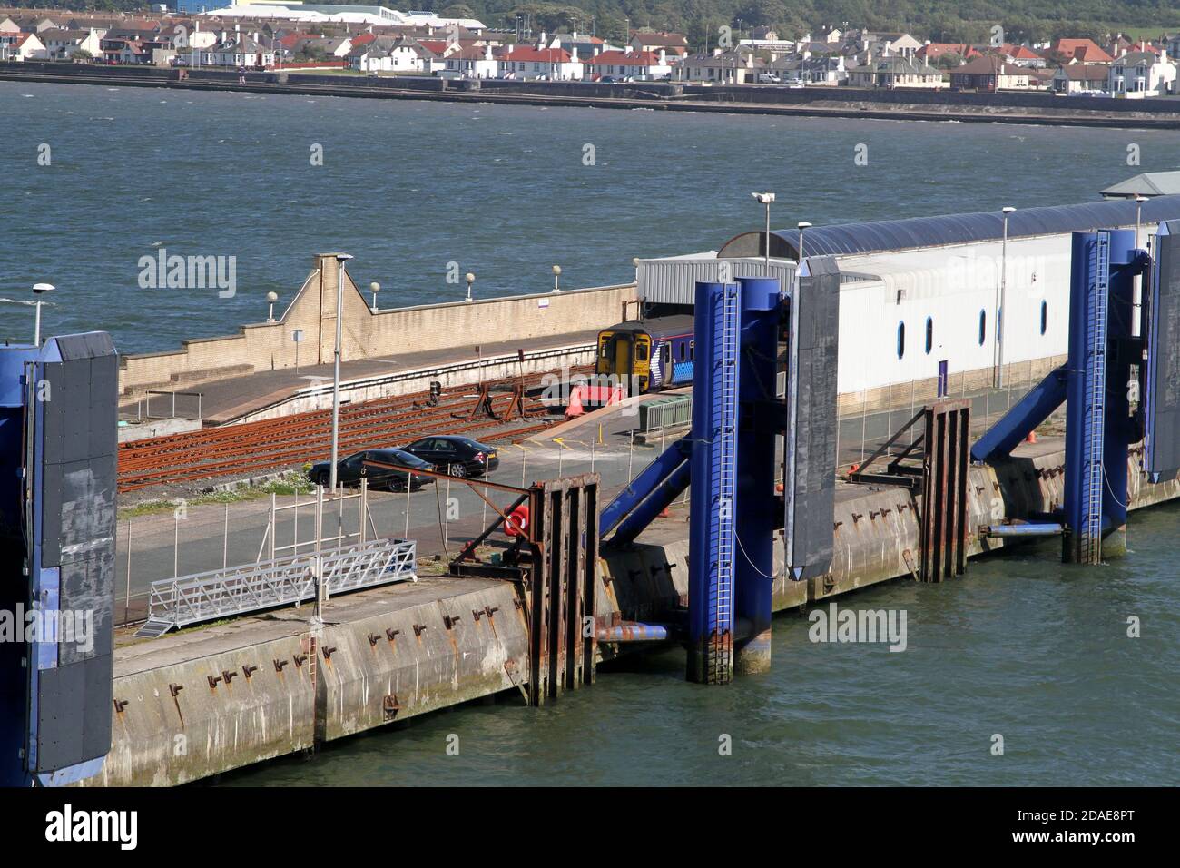 Stranraer harbour railway station hi-res stock photography and images ...