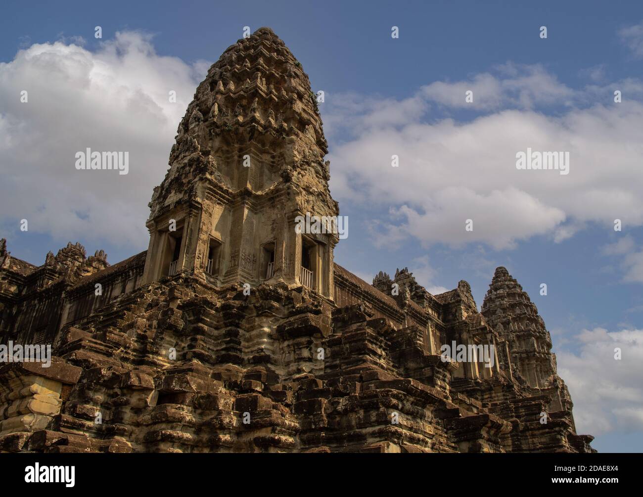 Angkor Wat Tower in Siem Reap, Cambodia Stock Photo - Alamy