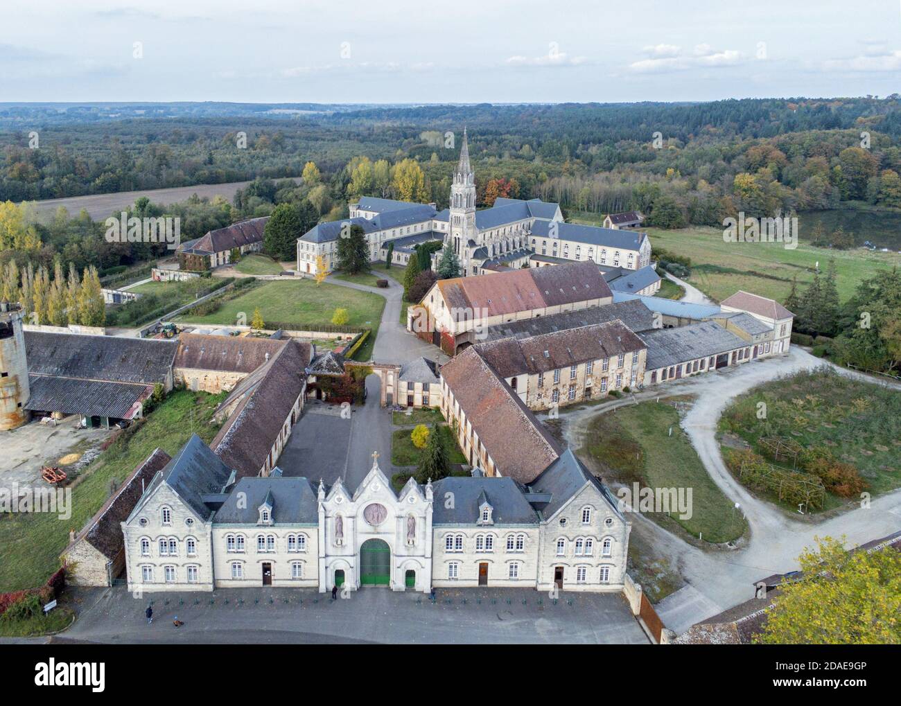Trappe abbey normandy hi-res stock photography and images - Alamy