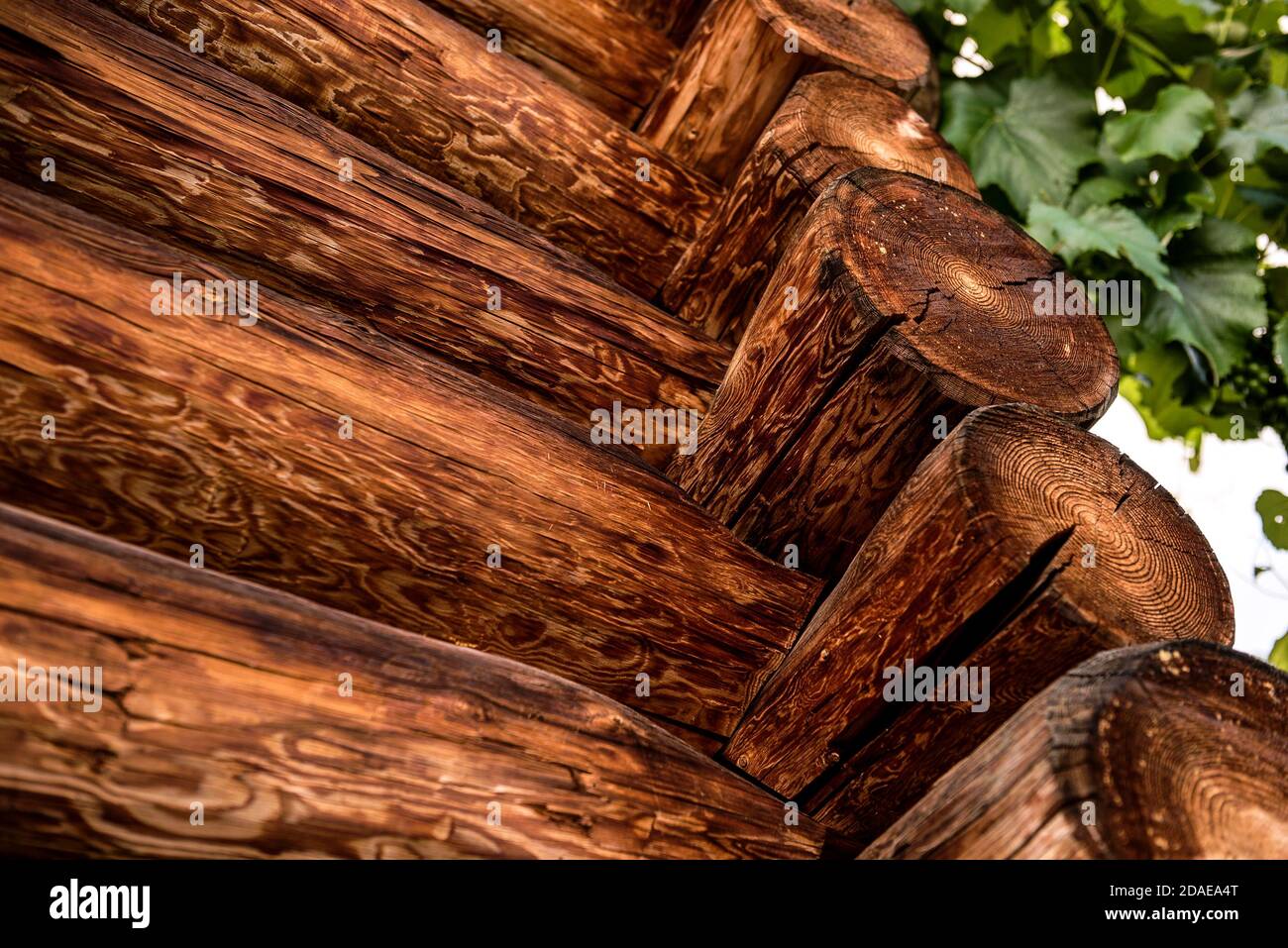 Log Cabin Structure Stock Photo - Alamy