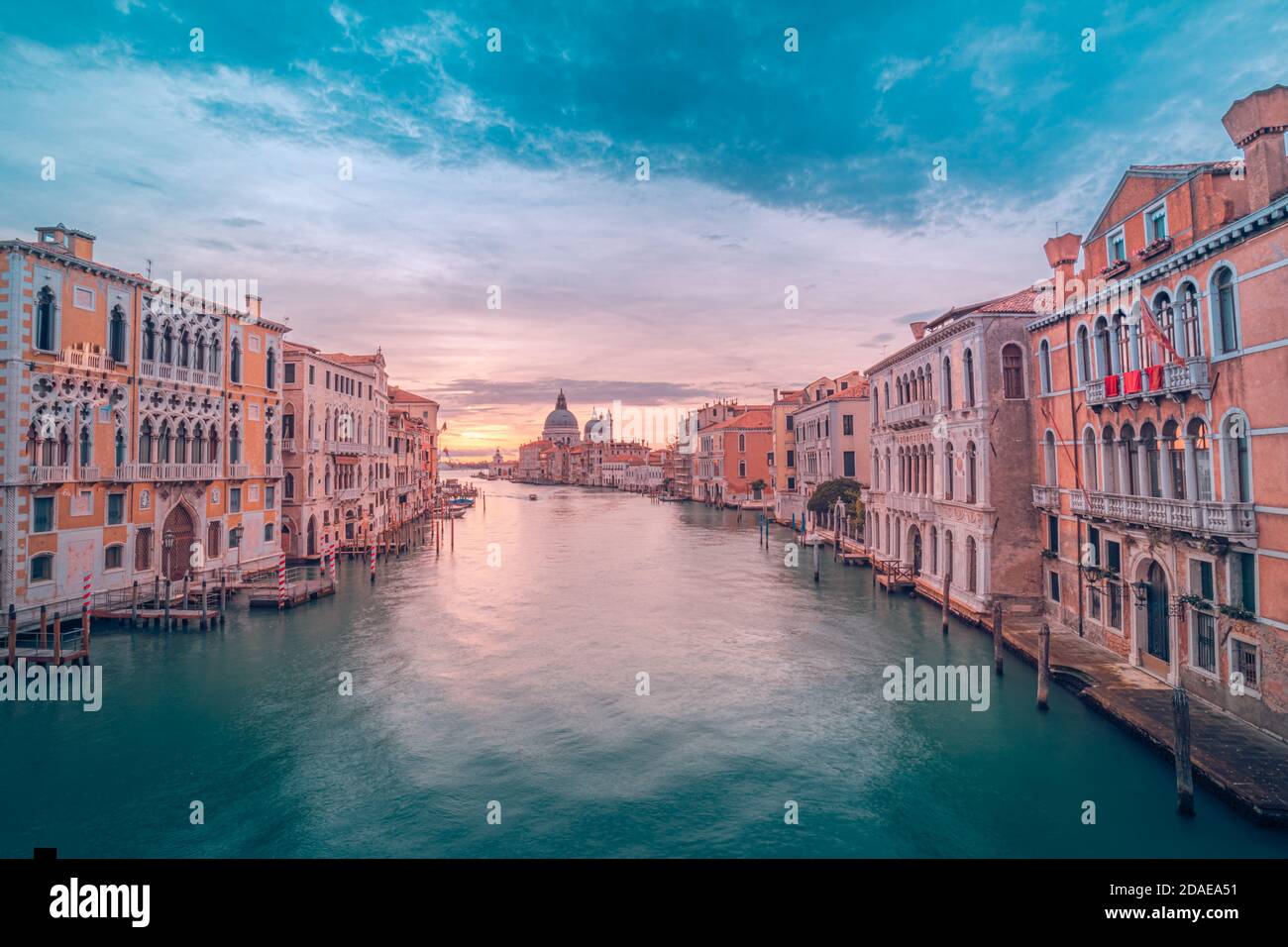 Sunset view over italian hi-res stock photography and images - Alamy