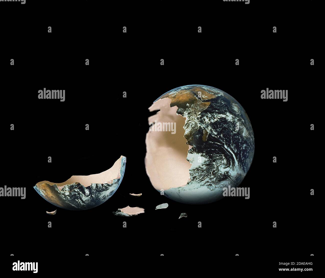CONCEPT ABOUT THE EARTH PLANET Stock Photo - Alamy
