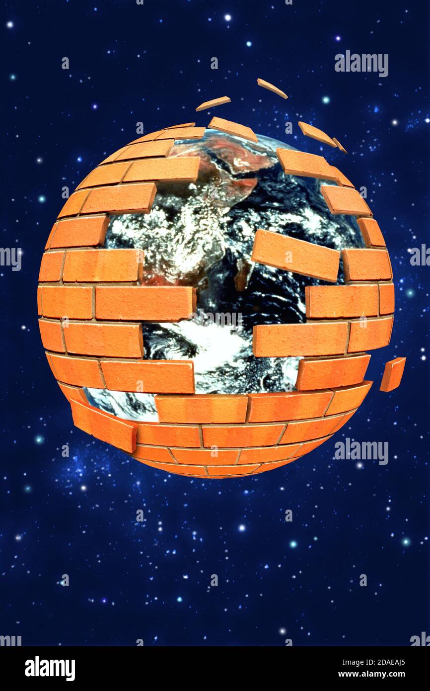 CONCEPT ABOUT THE EARTH PLANET Stock Photo - Alamy
