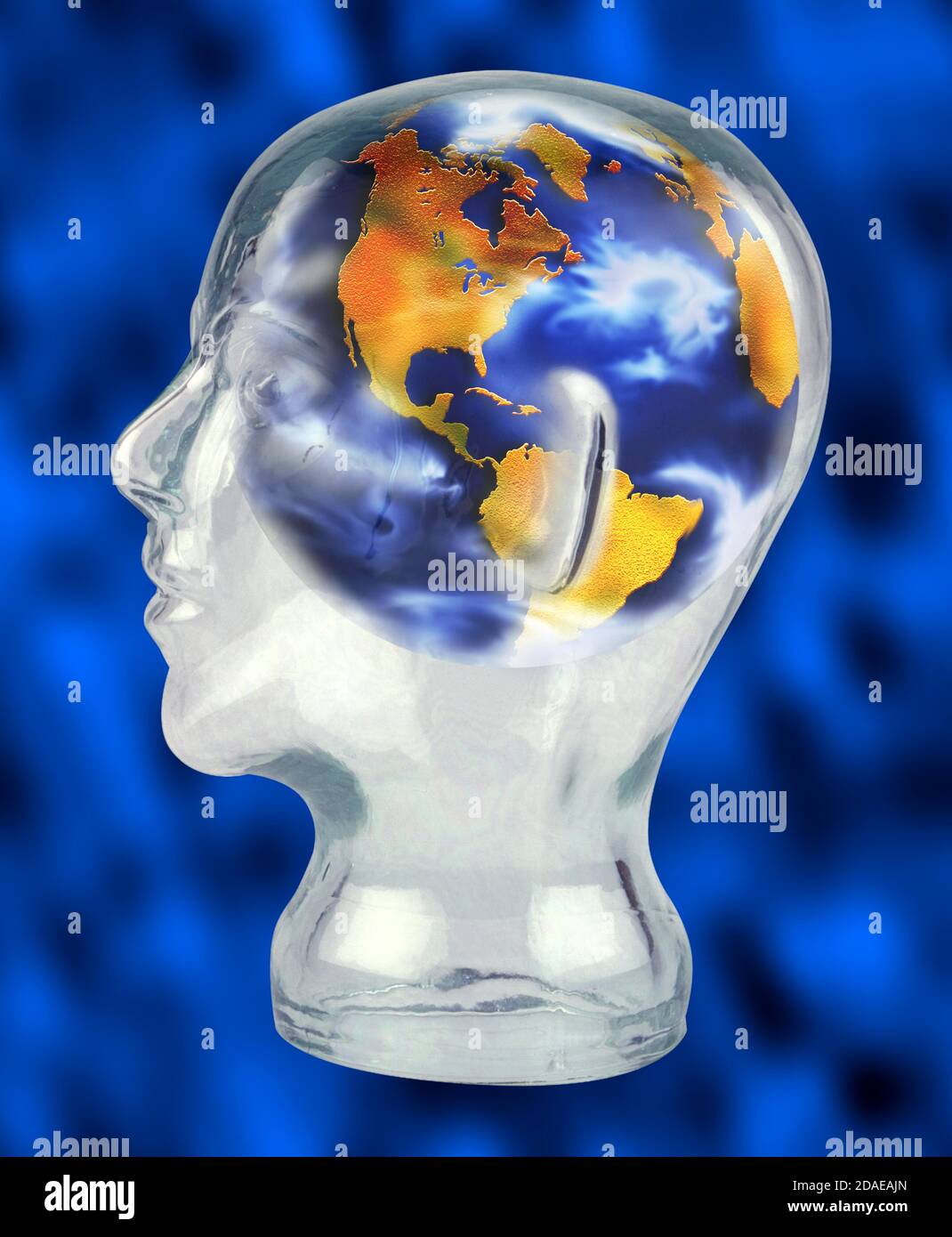 MAN THINKING ABOUT ENVIRONMENT Stock Photo - Alamy