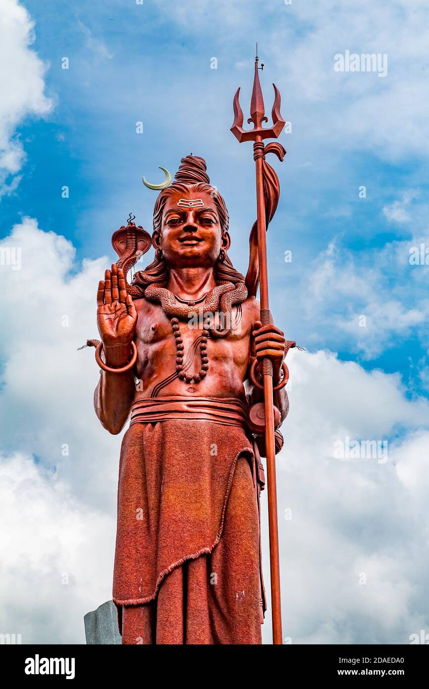 Shiva Staue, 33 m, monument, Hindu god figure, pilgrimage site and ...