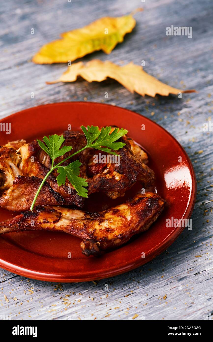 Fried rabbit dish spain hi-res stock photography and images - Alamy