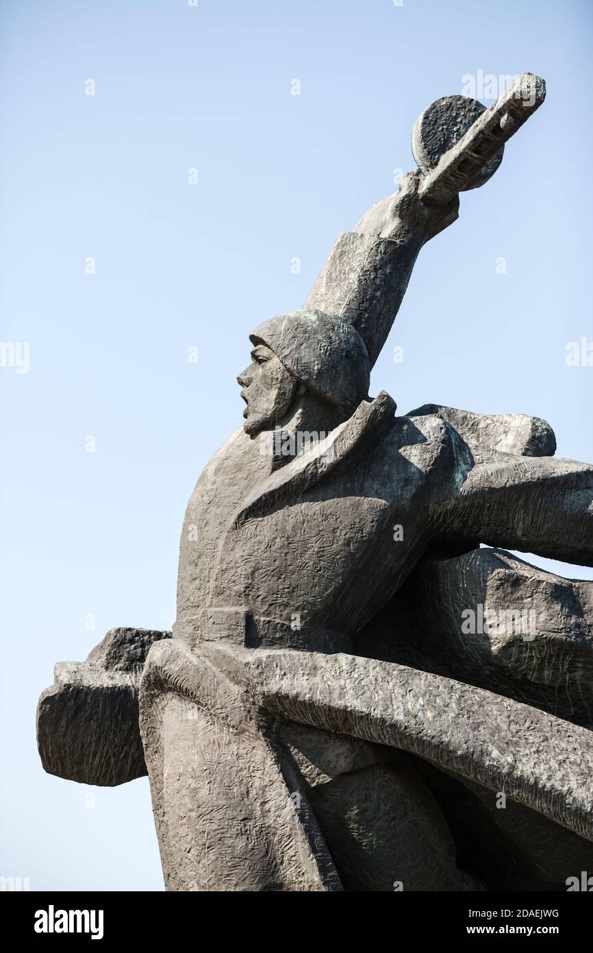Soviet era WW2 memorial in Kiev Ukraine Stock Photo - Alamy
