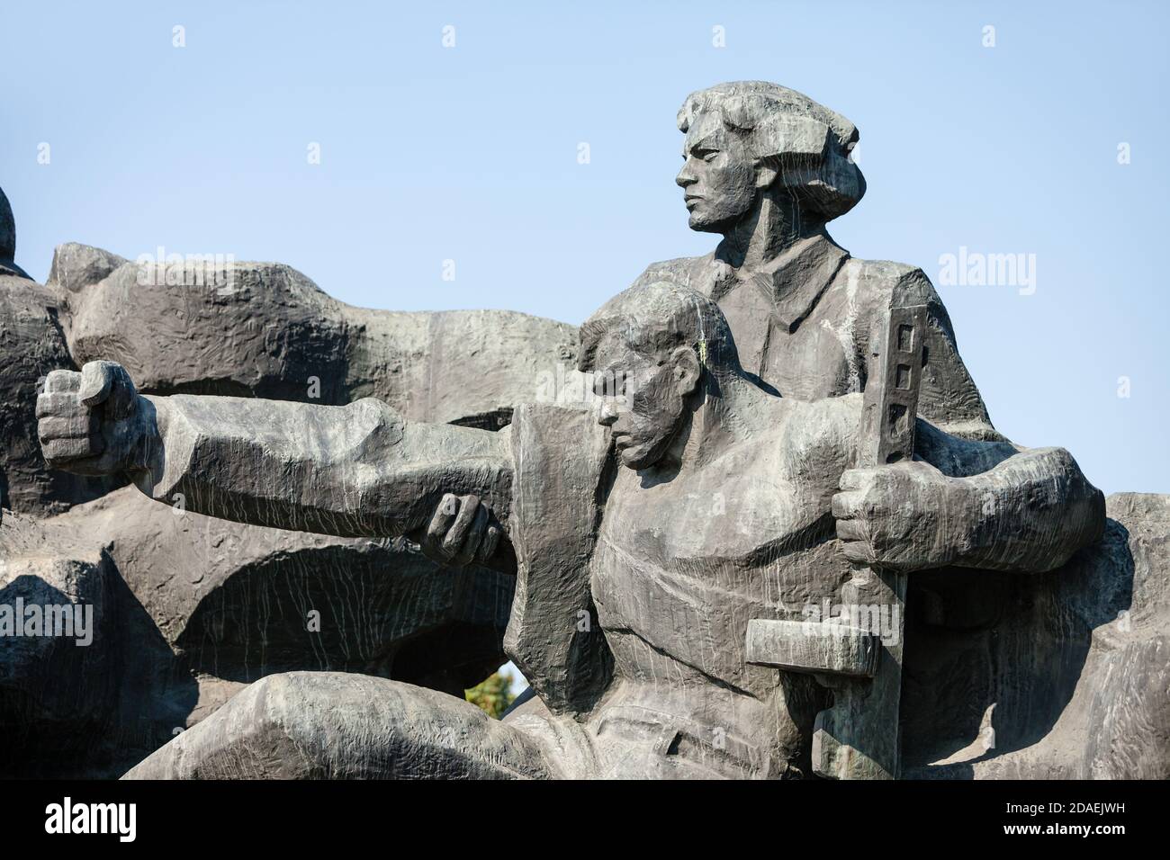 Soviet era WW2 memorial in Kiev Ukraine Stock Photo - Alamy