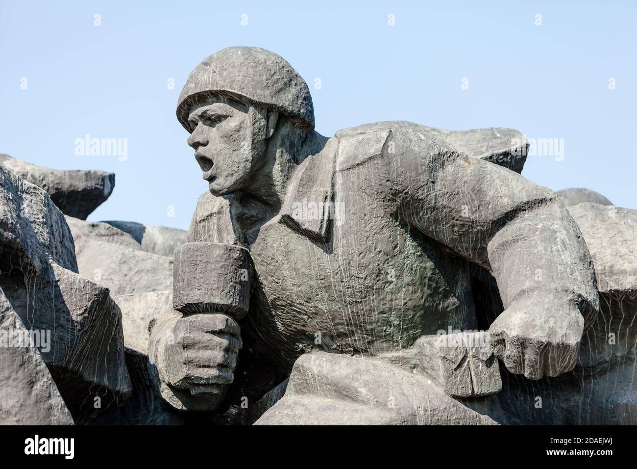 Soviet era WW2 memorial in Kiev Ukraine Stock Photo - Alamy