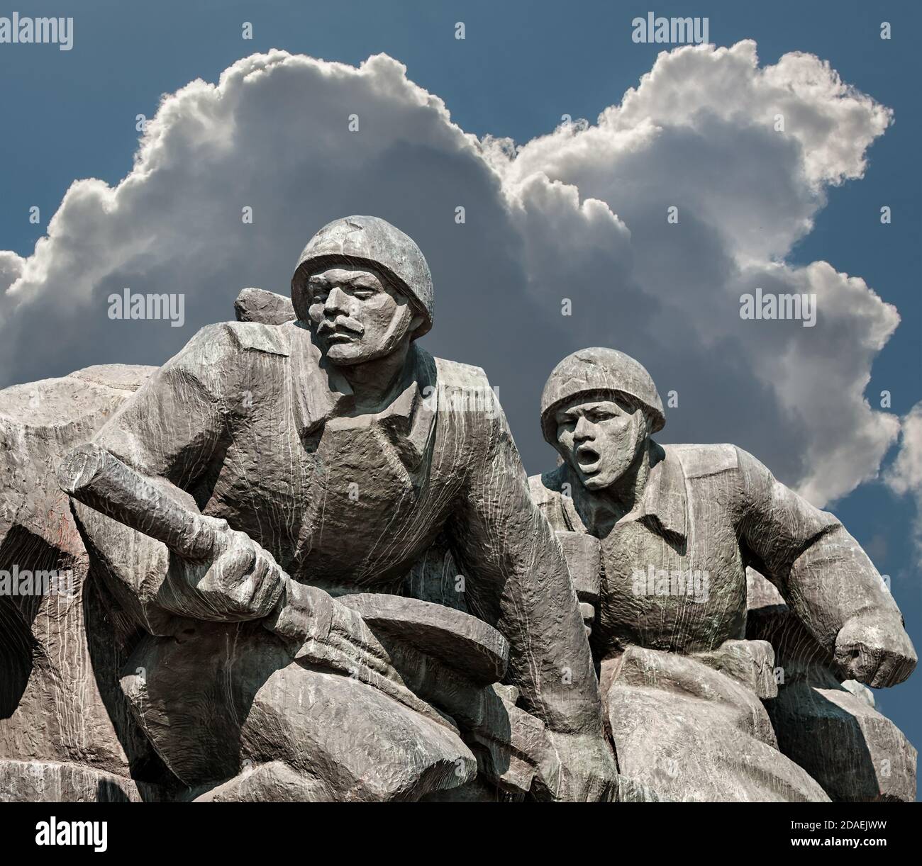 Soviet era WW2 memorial in Kiev Ukraine Stock Photo - Alamy