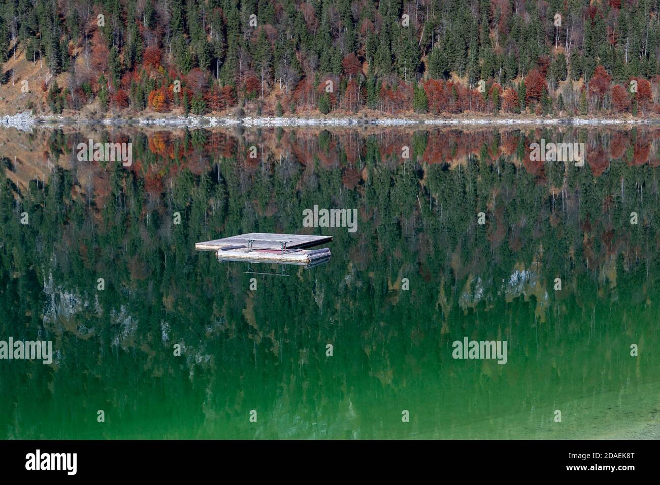 geography / travel, Germany, Bavaria, Lenggries, autumn at Sylvenstein ...