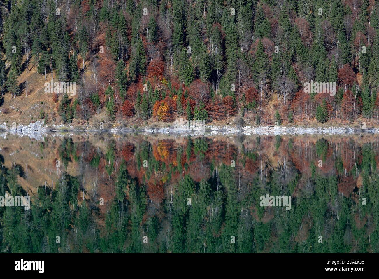geography / travel, Germany, Bavaria, Lenggries, autumn at Sylvenstein ...