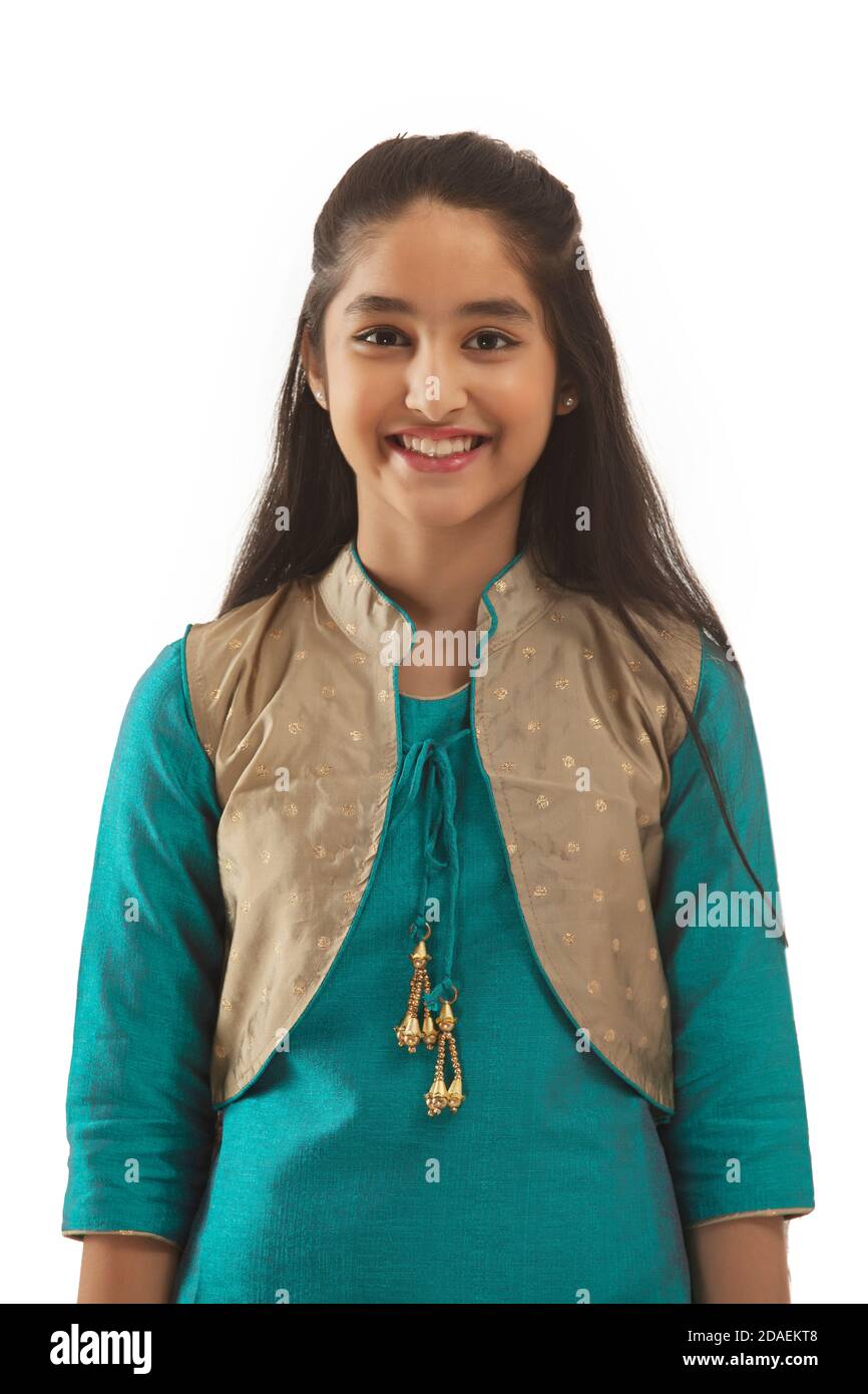 Colourful indian girl hi-res stock photography and images - Alamy