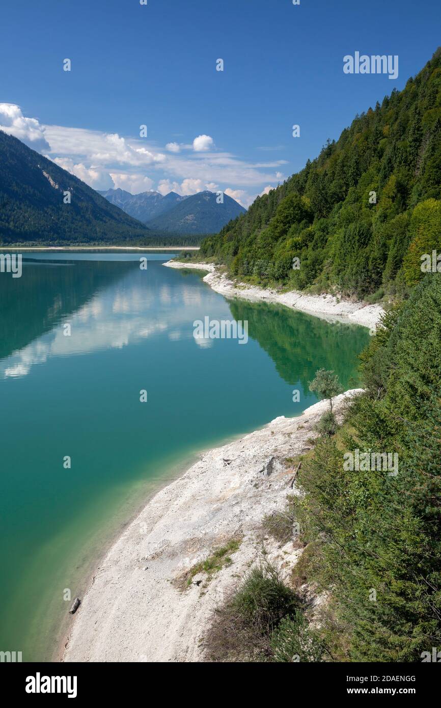 geography / travel, Germany, Bavaria, Lenggries, Sylvenstein Dam dam ...