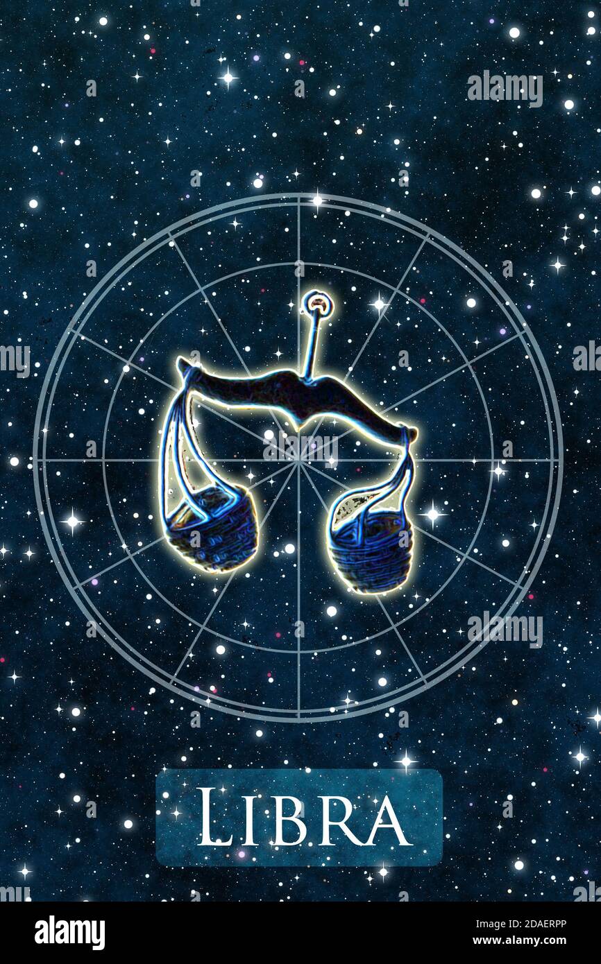Astrological sign of libra hi-res stock photography and images - Alamy
