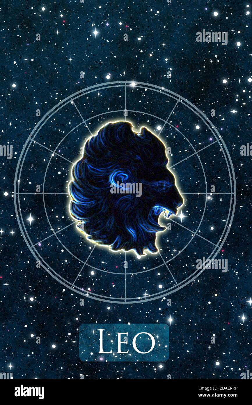 astrological sign of Leo Stock Photo - Alamy