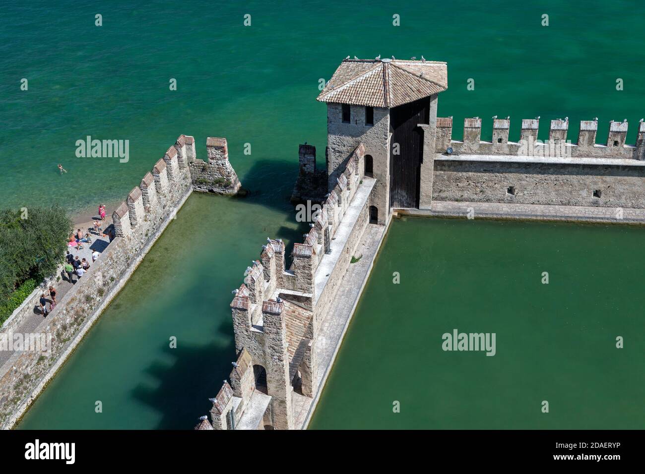 Castello scaligero castle hi-res stock photography and images - Alamy