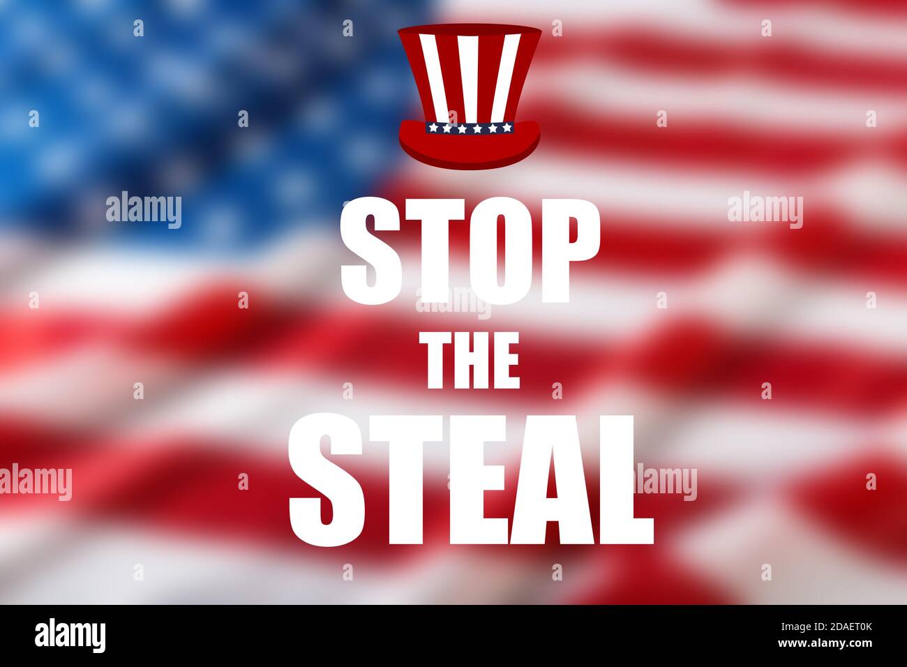 Stop the steal flag hi-res stock photography and images - Alamy