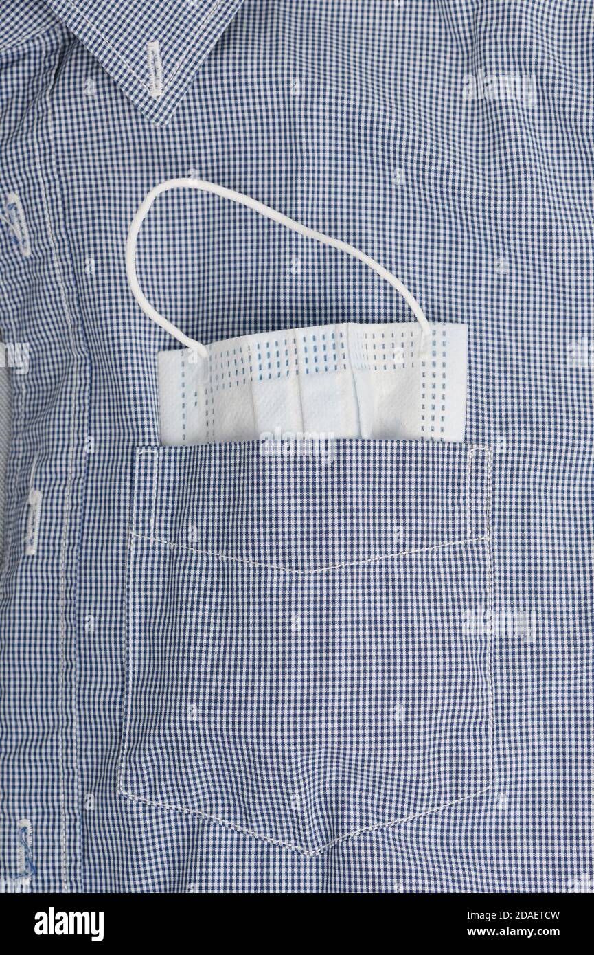 Blue and white shirt hi-res stock photography and images - Alamy