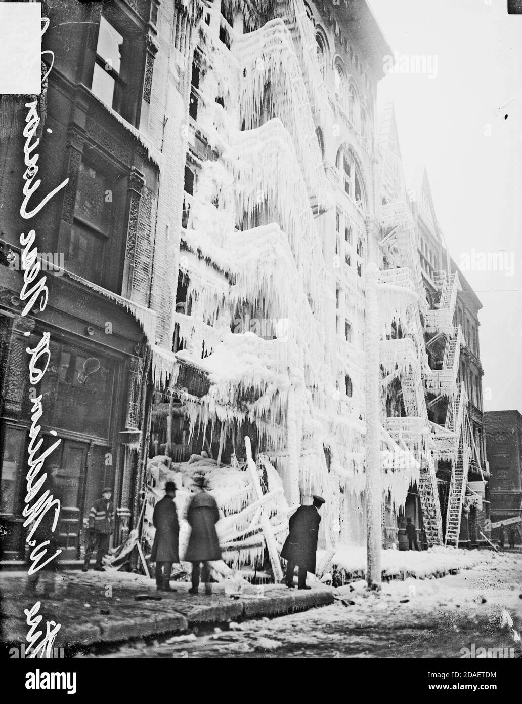 Fire on ice Black and White Stock Photos & Images - Alamy