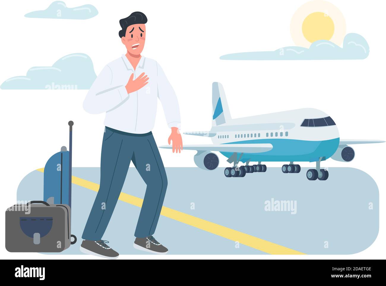 Busy passenger Cut Out Stock Images & Pictures - Alamy