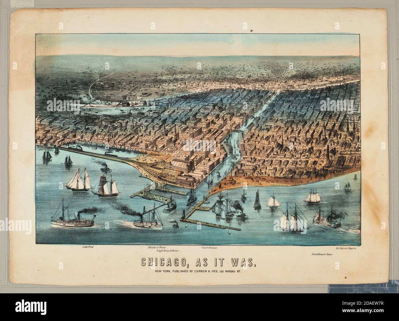 19th century chicago 1860s chicago hi-res stock photography and images ...