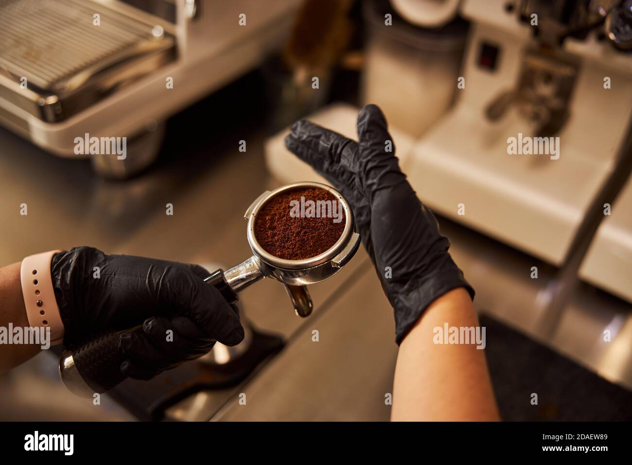 Skilled barista hi-res stock photography and images - Alamy