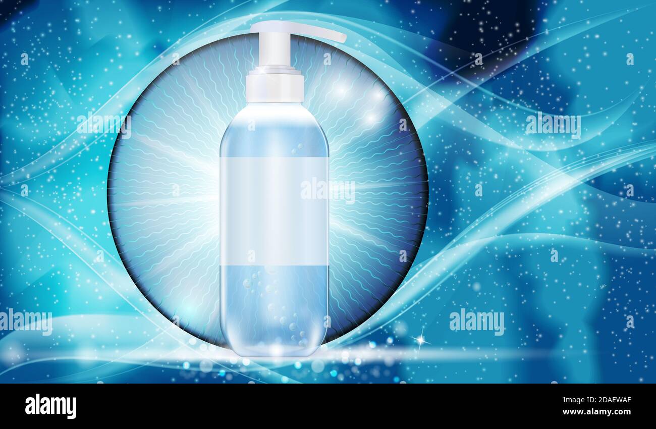 Design Cosmetics Product Template for Ads or Magazine Background ...