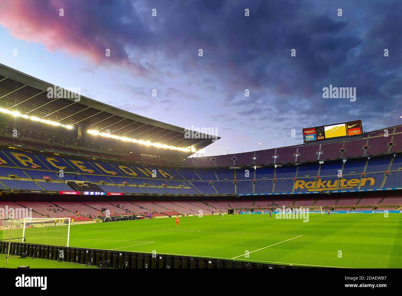 Fc barcelona stadium at nigth hi-res stock photography and images - Alamy