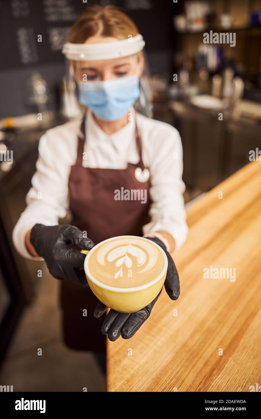 Skilled barista hi-res stock photography and images - Alamy